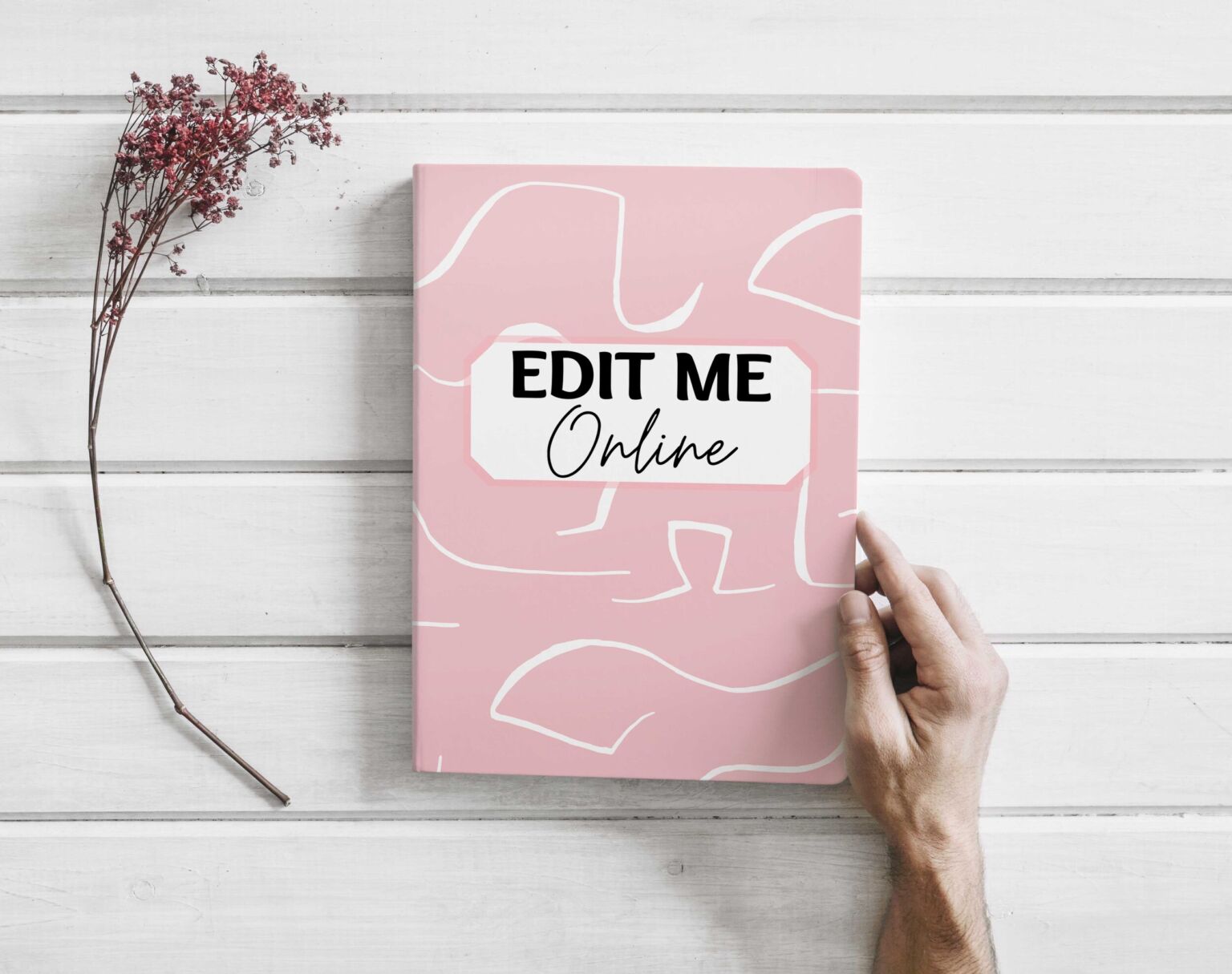 Canva Notebook Cover Template Bundle - Editable Designs for Notebooks ...