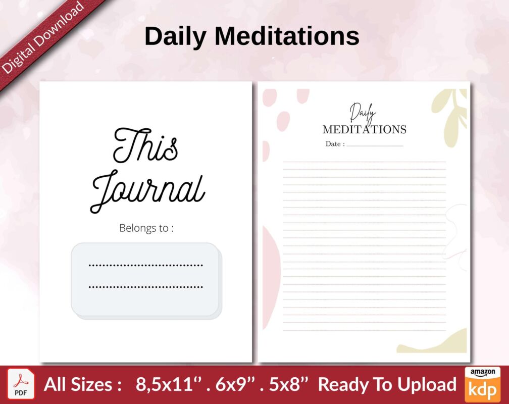 KDP Interiors Templates, Cover Free & Premium Ready to upload 6x9 8.5x11