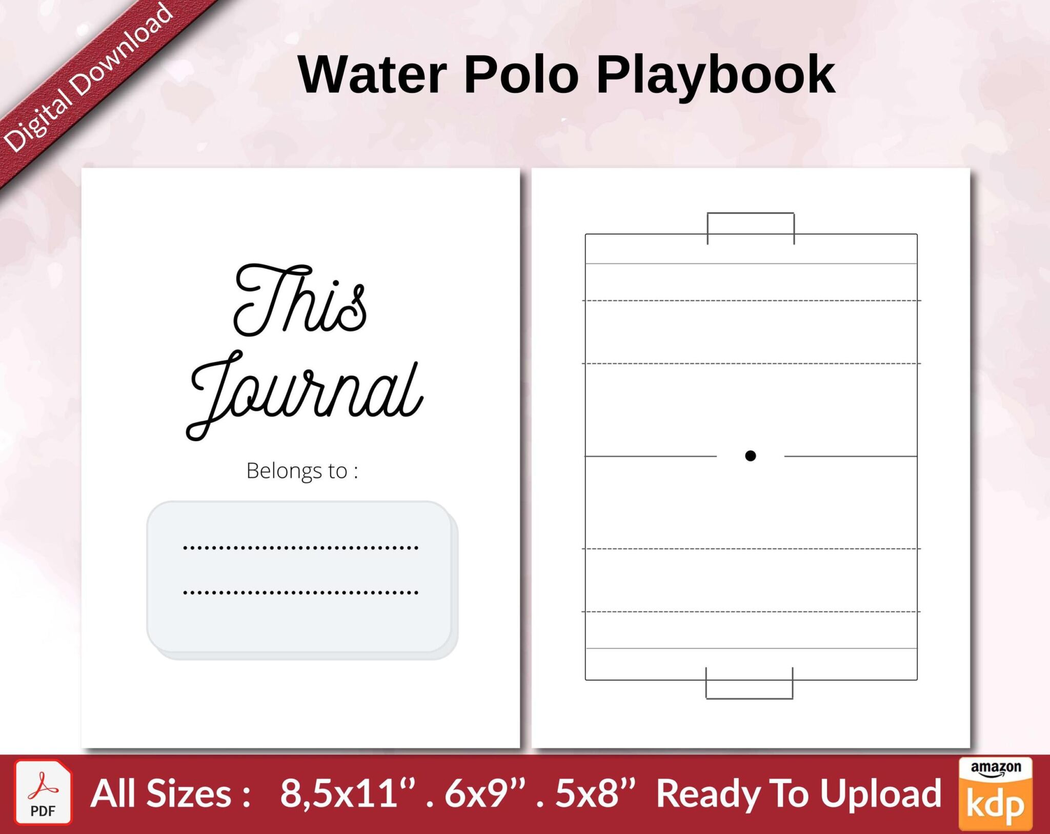 Water Polo Playbook 120 pages Ready to Upload PDF used as Low Content ...