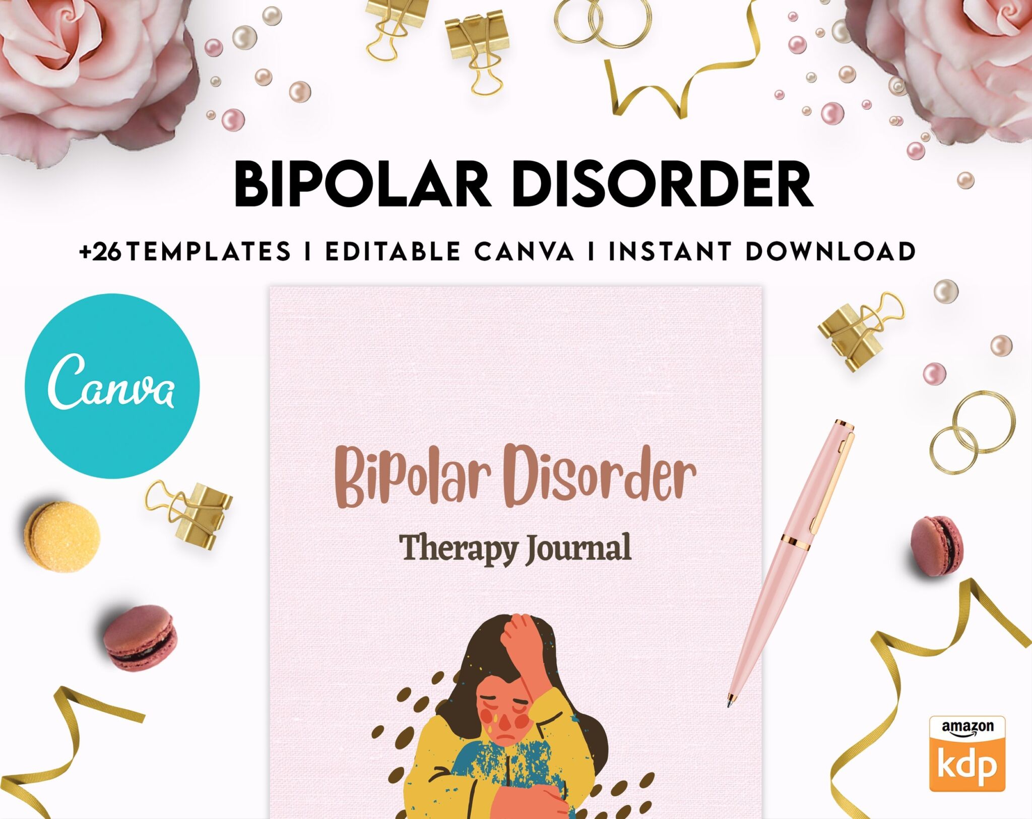 Bipolar Disorder Journal: Tracking Symptoms and Mood Swings, Helps with ...