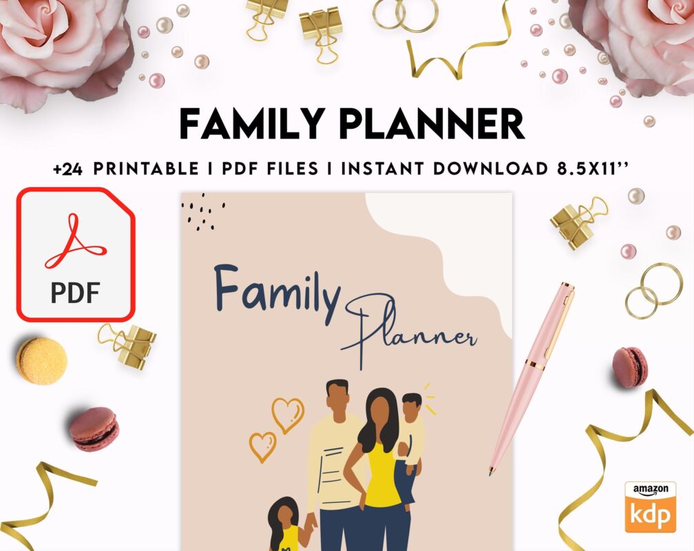 Family Planner - Medical Appointment Tracker Template - KDP