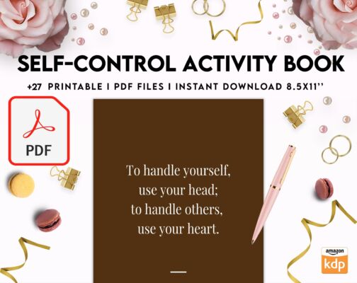 Self Control Activity Book: Elevate Mindfulness | Printable