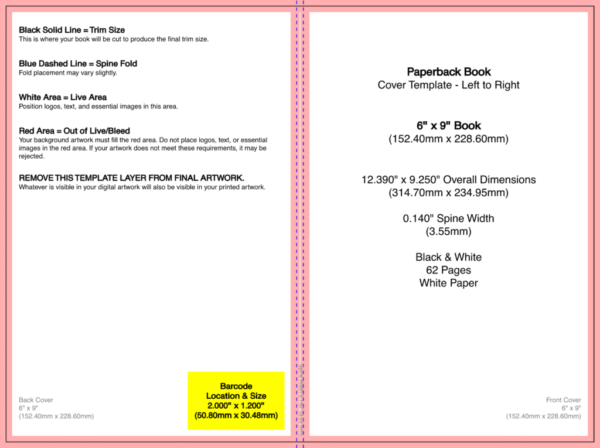Step-by-Step KDP Template Cover Tutorial - KDP Interior