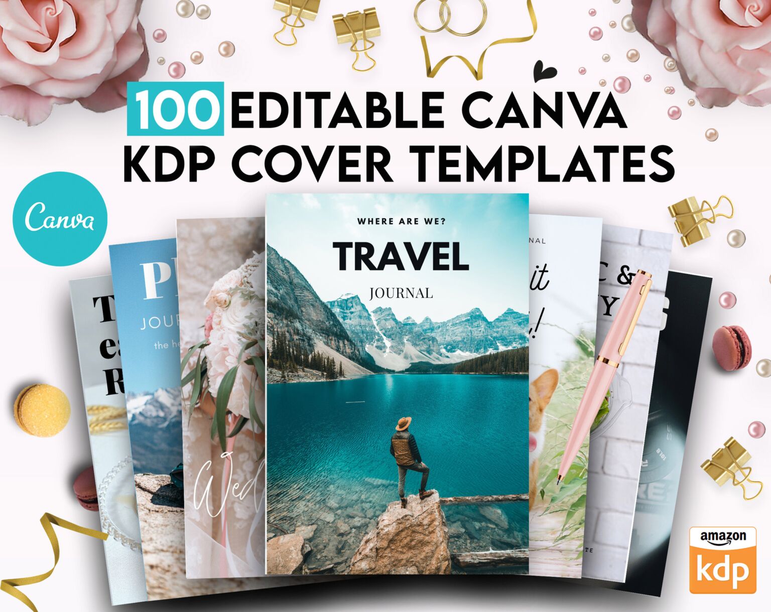100 Kdp Cover Template Canva - Stunning Book Covers Easily - KDP