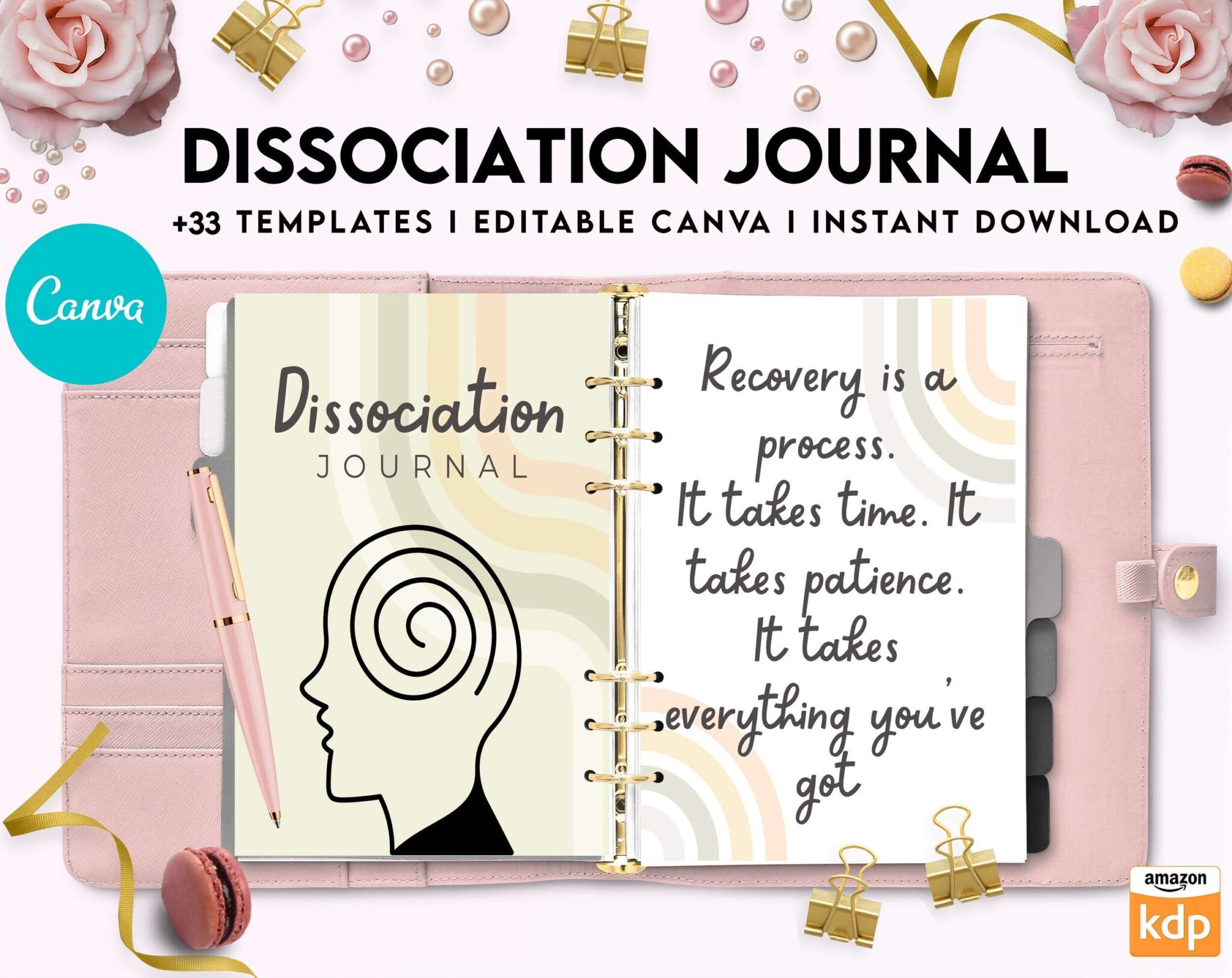 Dissociation PTSD Self-Help: Anxiety & Depression Healing - KDP