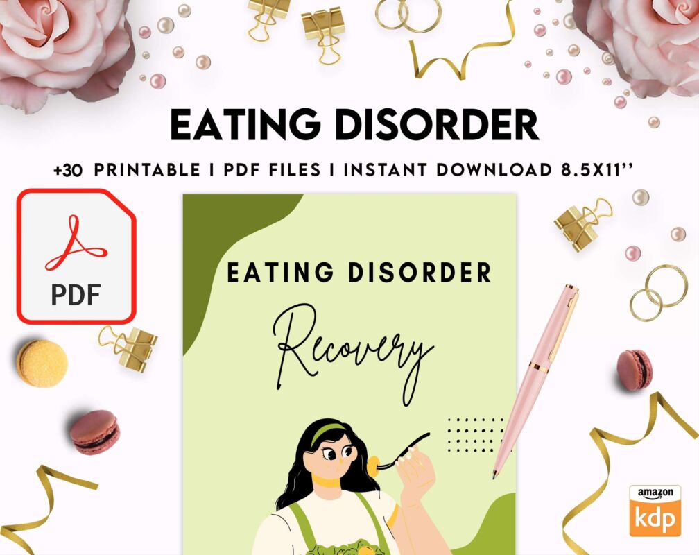 Eating Disorder Journal Prompts | Empowering Recovery | KDP