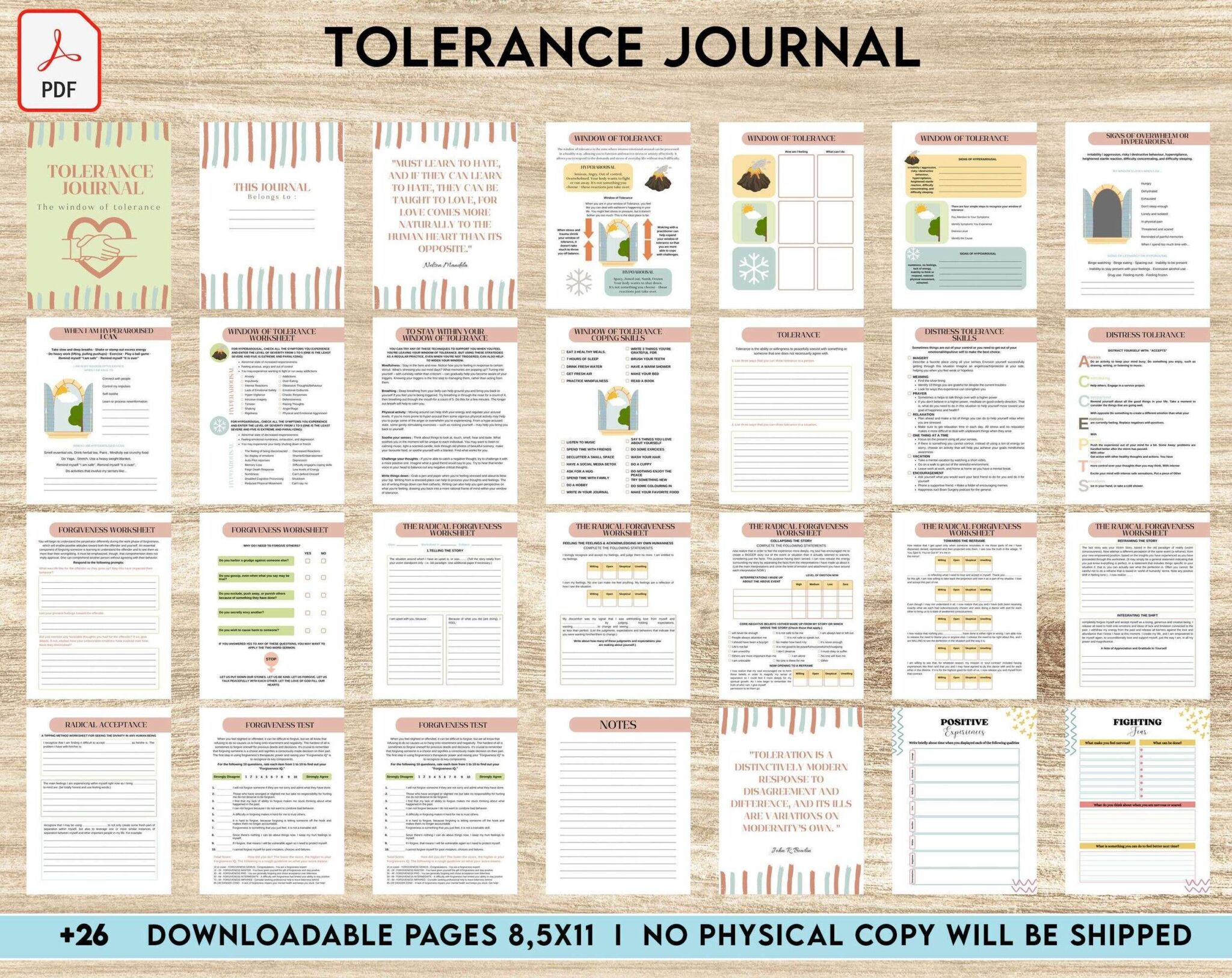 Window of Tolerance PDF - Training Your Brain and Body - KDP