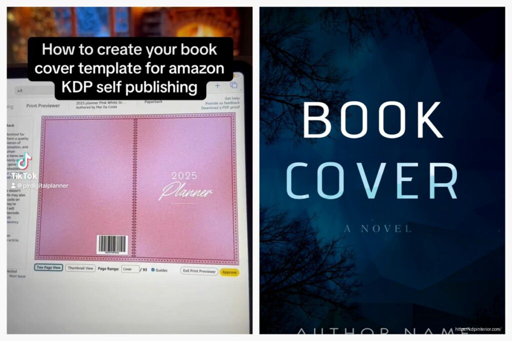 Amazon KDP Book Cover Template: Design Specs & Downloads KDP Interior
