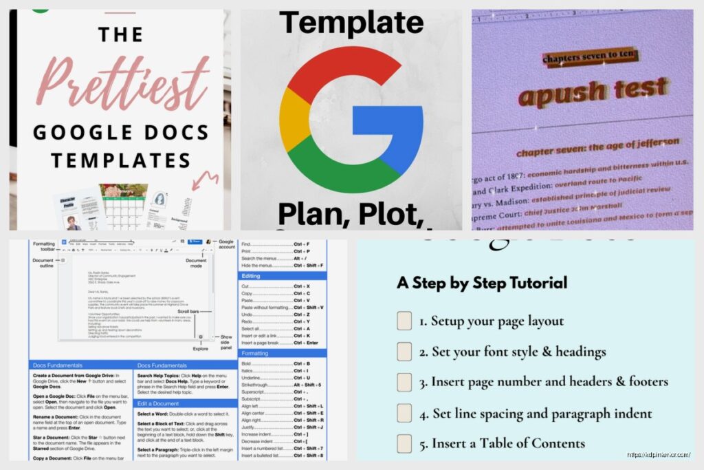 Google Docs Manuscript Template: Writer's Format KDP Interior