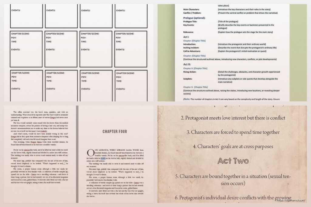 Novel Template Word: Microsoft Fiction Format KDP Interior